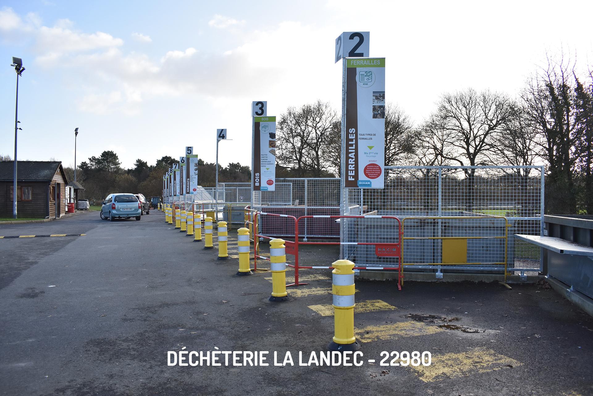 Retour sur la mise aux normes des déchèteries de LA LANDEC (22) et ...