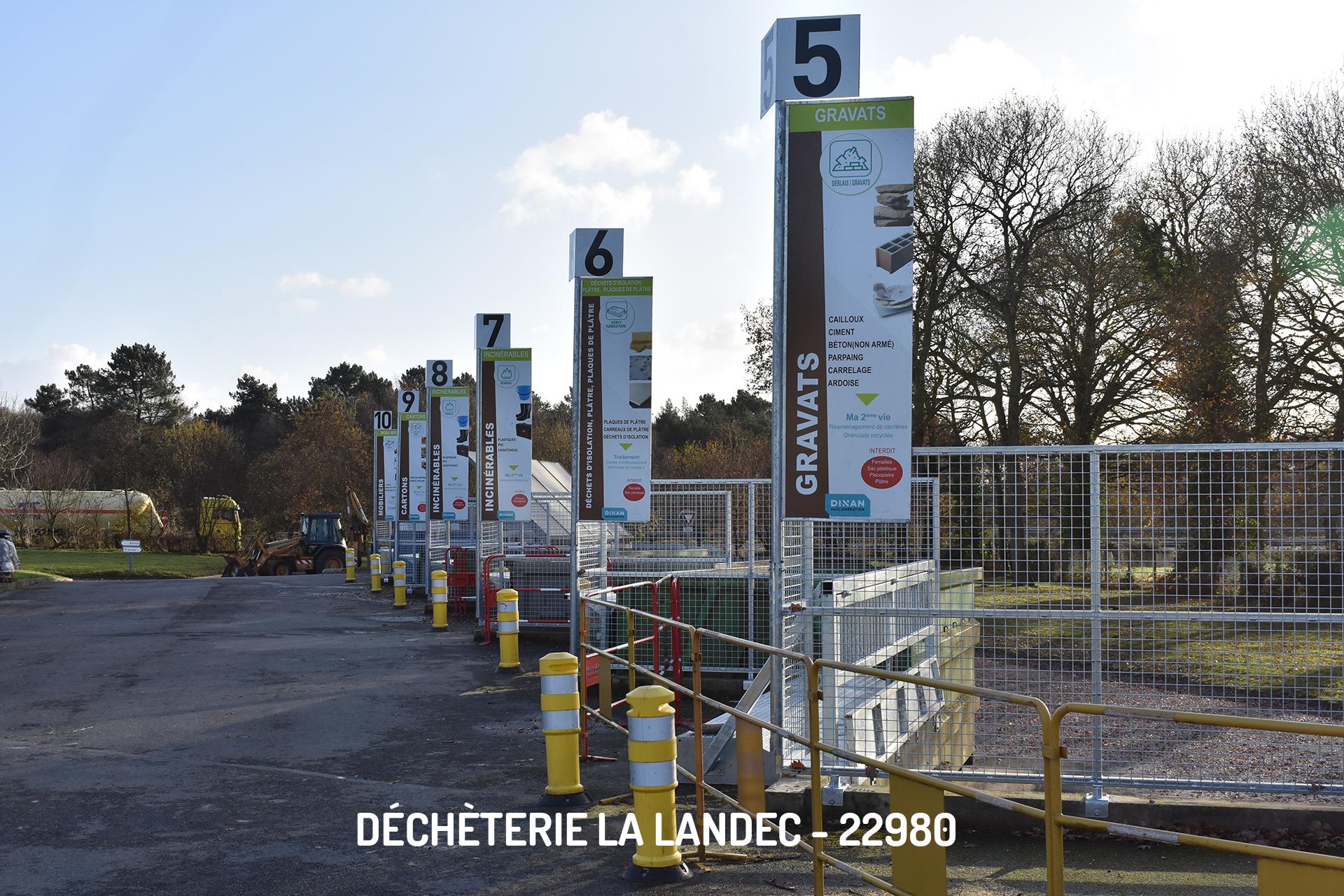 Retour sur la mise aux normes des déchèteries de LA LANDEC (22) et ...