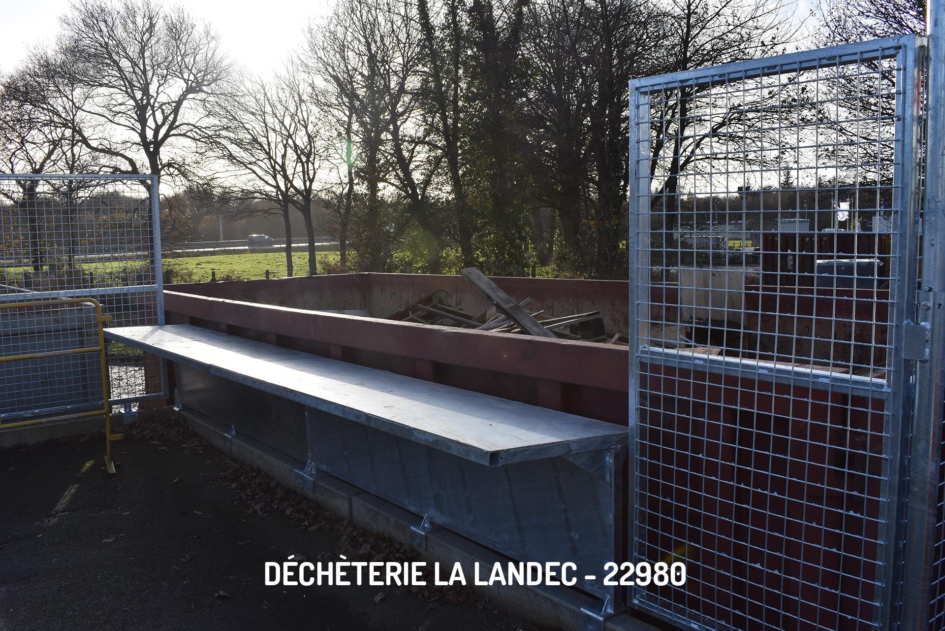 Retour sur la mise aux normes des déchèteries de LA LANDEC (22) et ...