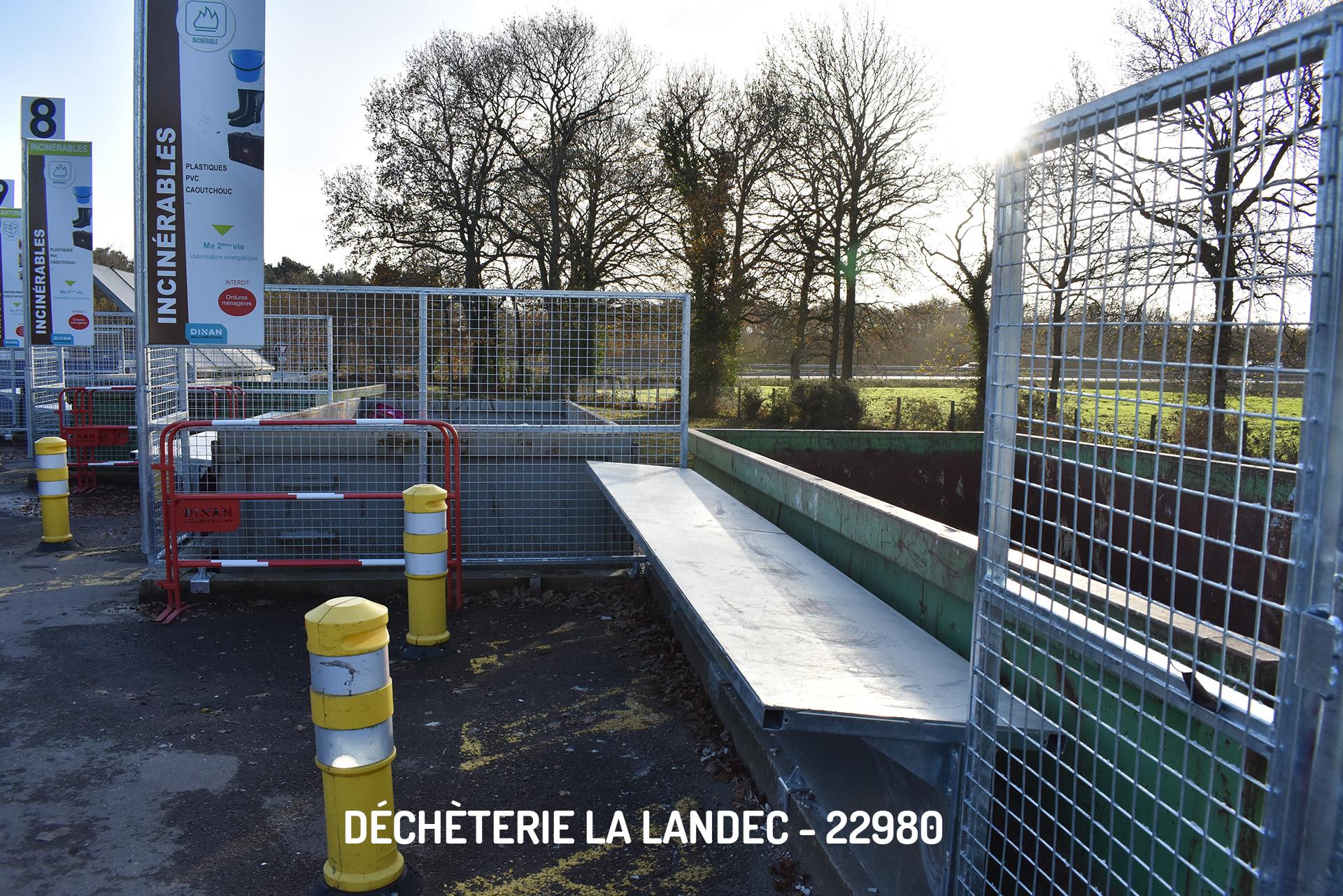 Retour sur la mise aux normes des déchèteries de LA LANDEC (22) et ...